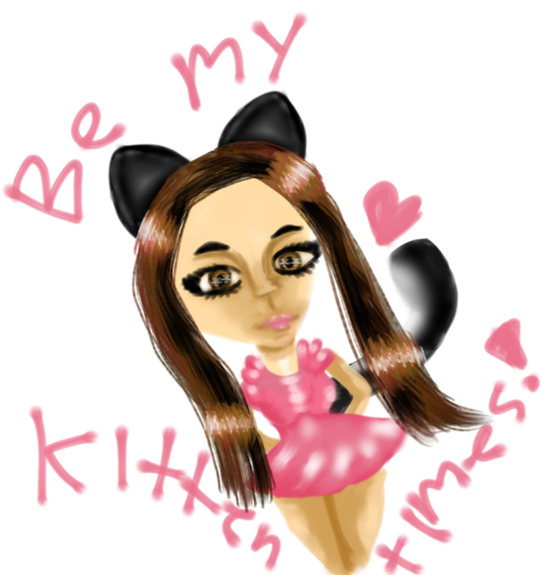 FuntimeKitten Be my valentine's - ibisPaint