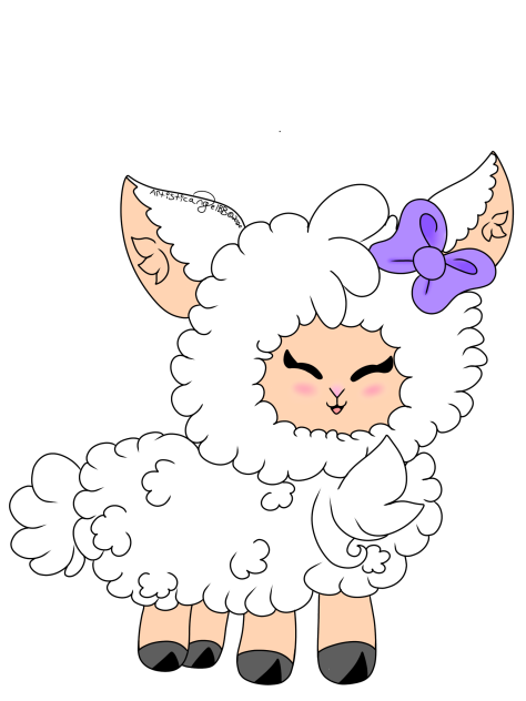 White Sheep - Speedpaint - ibisPaint