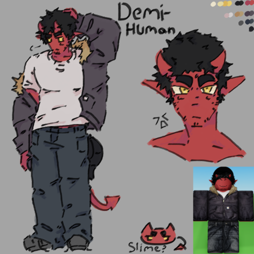 demi-human (oc) - ibisPaint