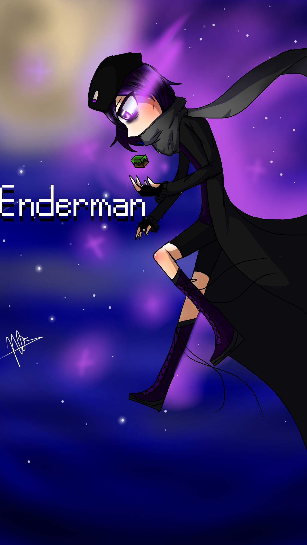 Enderman - ibisPaint