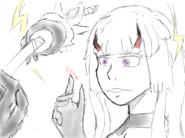 Raiden Mei fight - ibisPaint