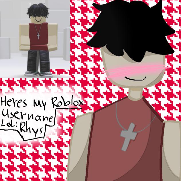 my drawing of my roblox avatar - ibisPaint