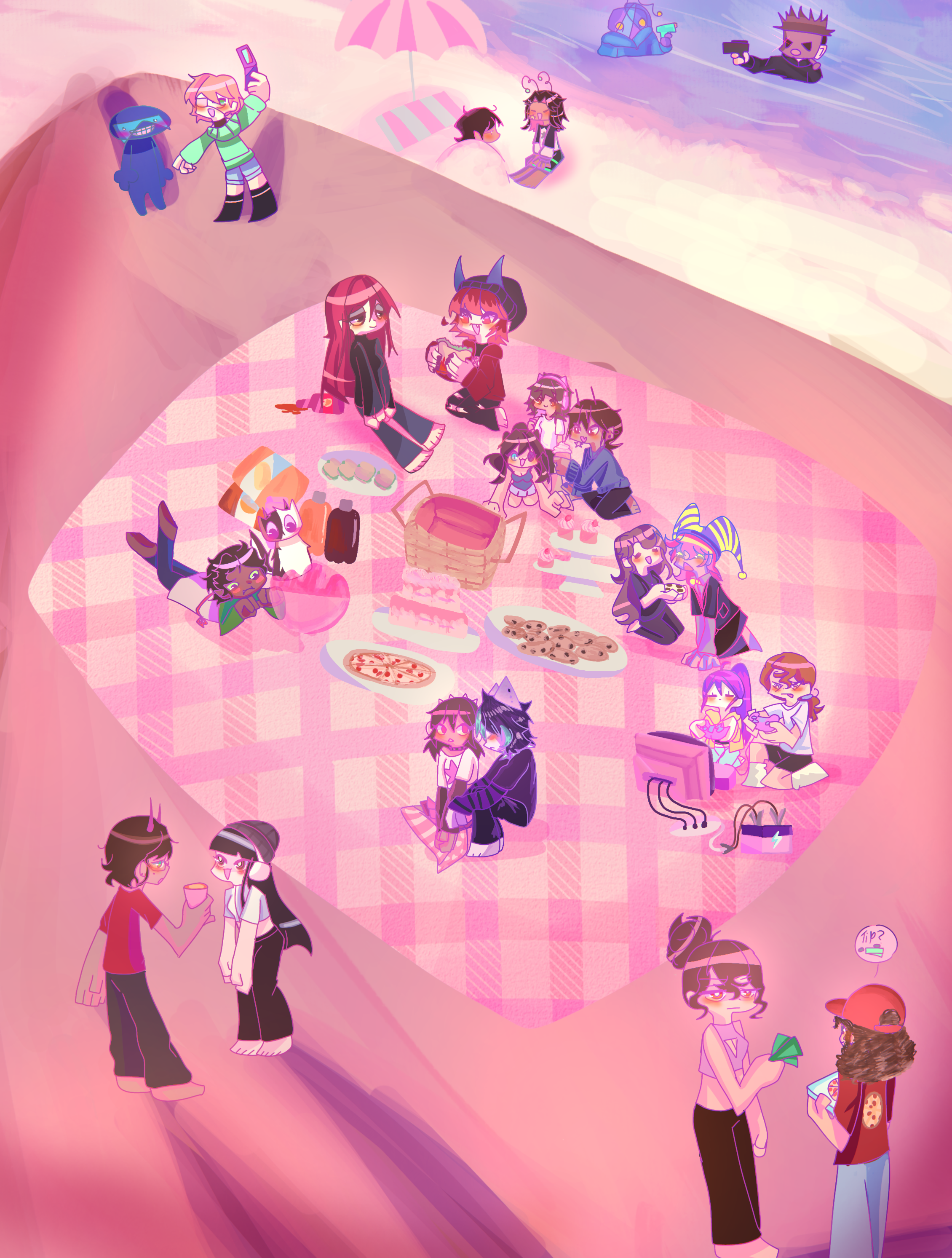 all my fellas - ibisPaint