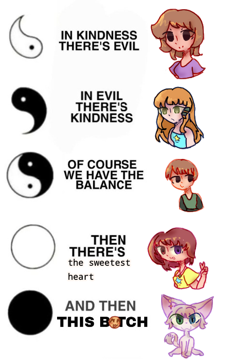 In kindness there's evil meme - ibisPaint
