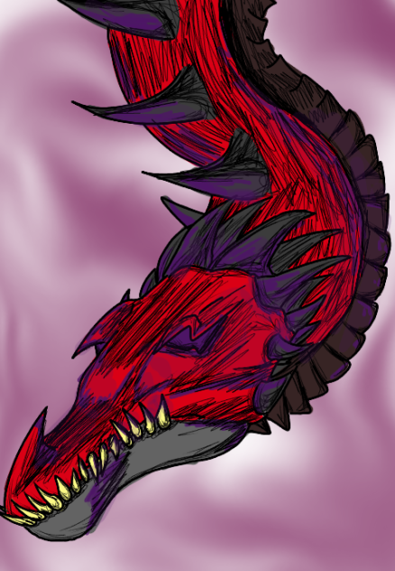 Dragon red - ibisPaint