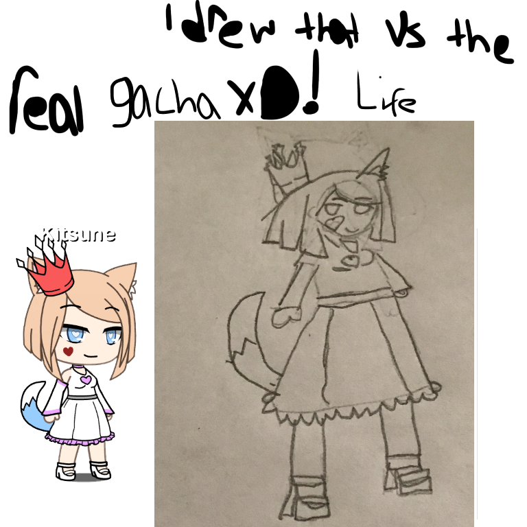 I DRAW SO BAD!! (gacha life vs me) - ibisPaint