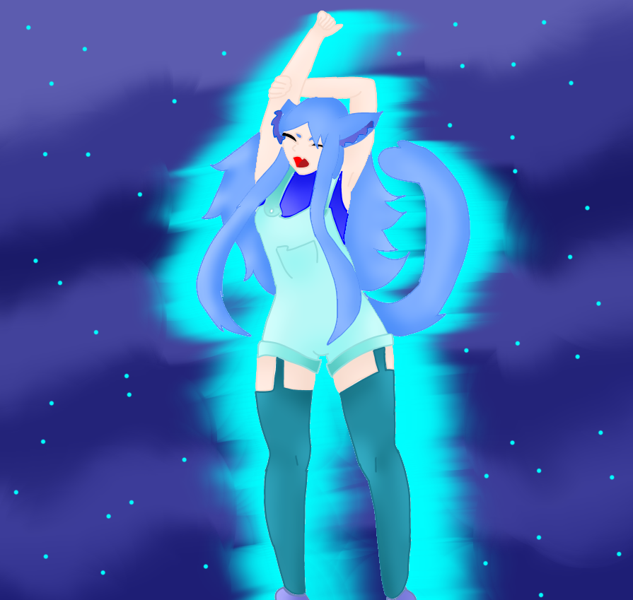 Wake up cat - ibisPaint