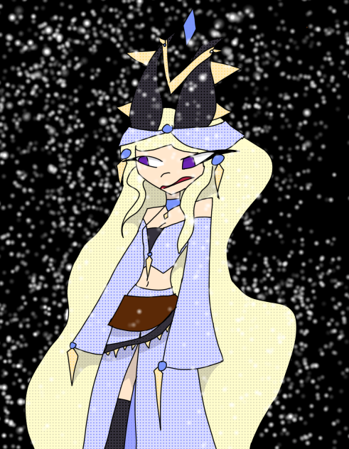 Goddess oc re-draw - ibisPaint