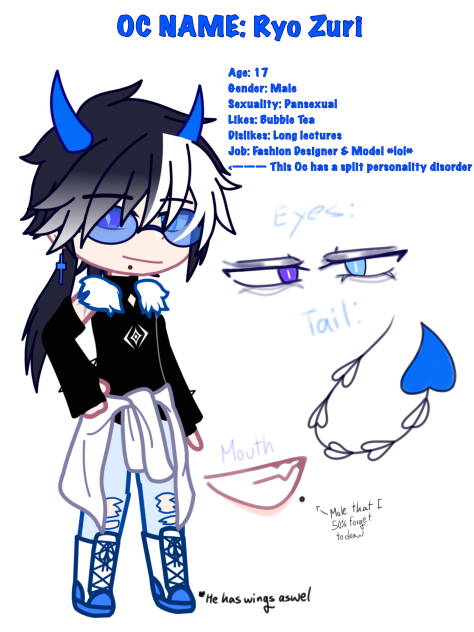 Get to know the oc + Ref - ibisPaint