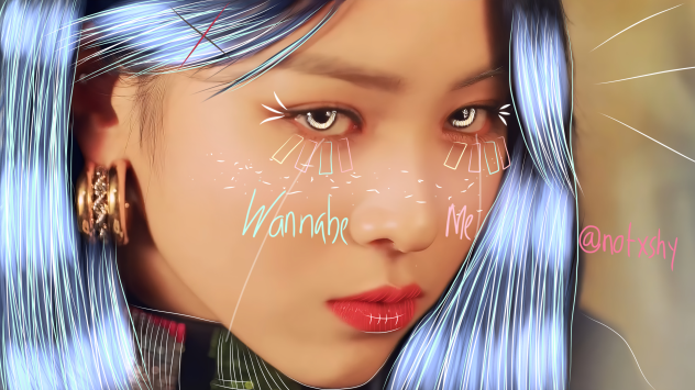 ITZY Ryujin Wannabe MV Edit - ibisPaint