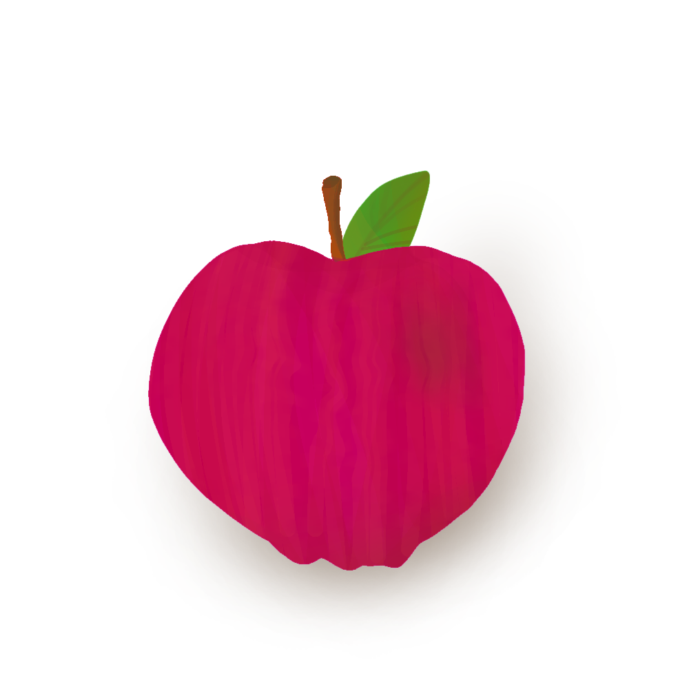 Realistic apple☆ - ibisPaint