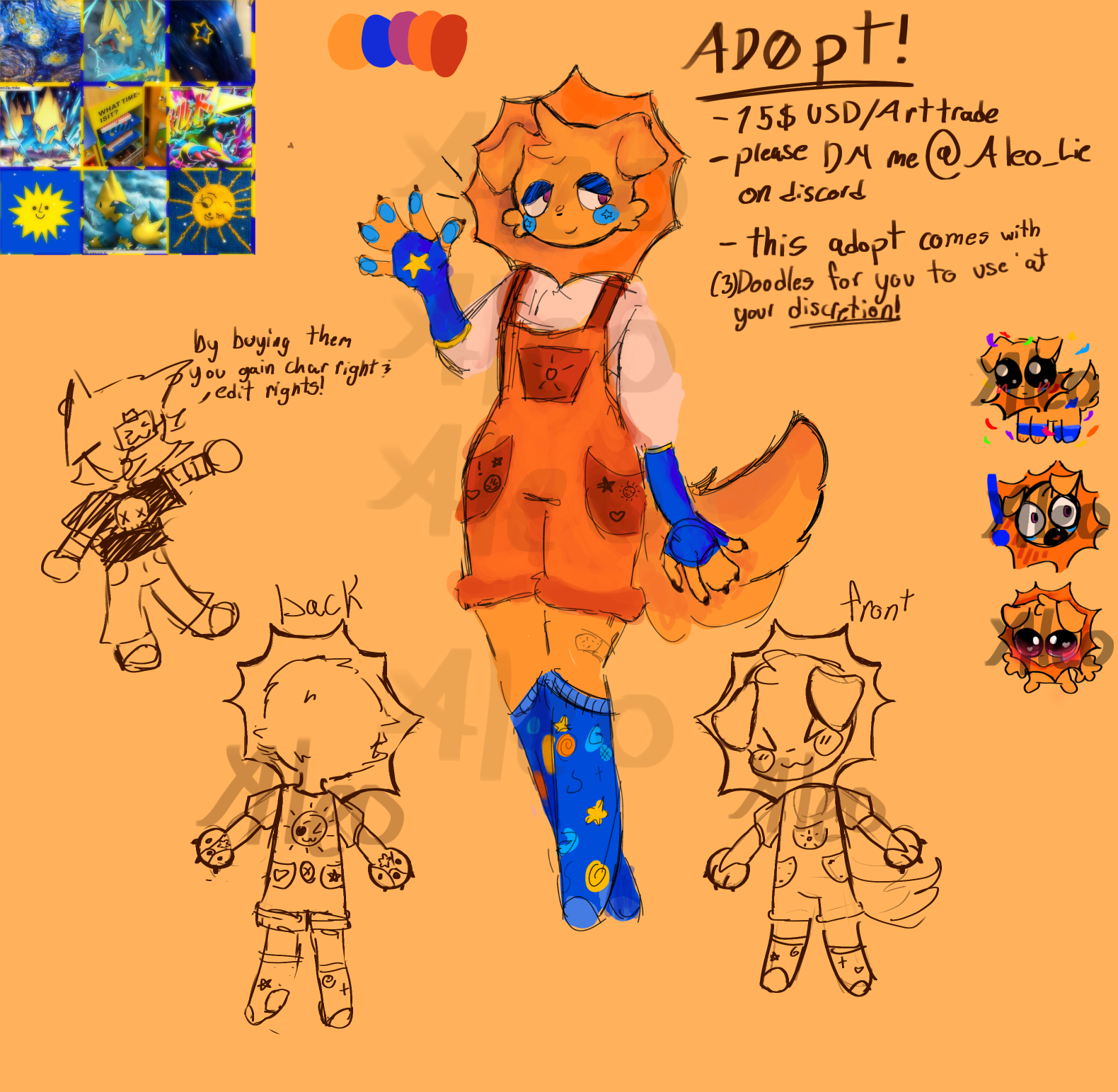 Weather theme adopt! (1 out of 3) - ibisPaint