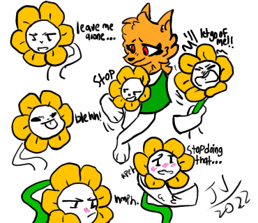 Flowey! - ibisPaint