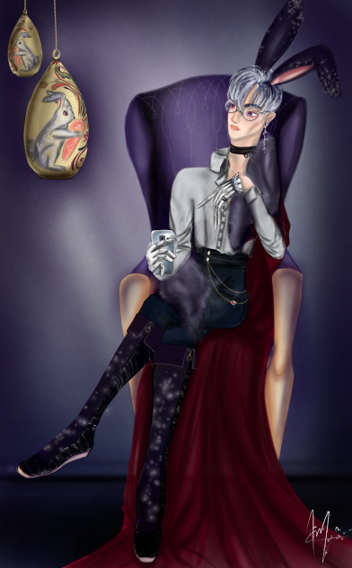 His Highness Bunny - ibisPaint