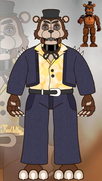 1970s Freddy faz bear - ibisPaint