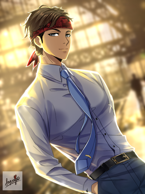 Mr.handsome - ibisPaint