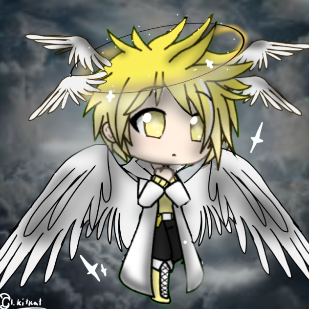 Angel Boi Gacha life edit - ibisPaint