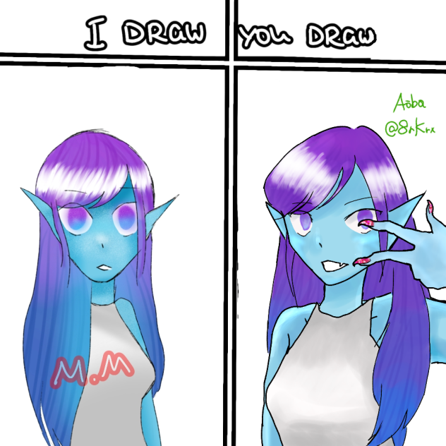 collabo with M.M - ibisPaint