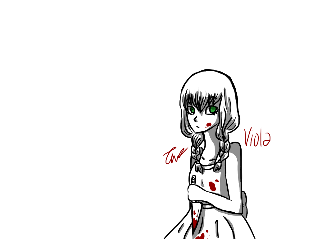 Viola from The Witch's House Speedpaint - ibisPaint