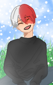 MHA Shoto Todoroki fanart - ibisPaint