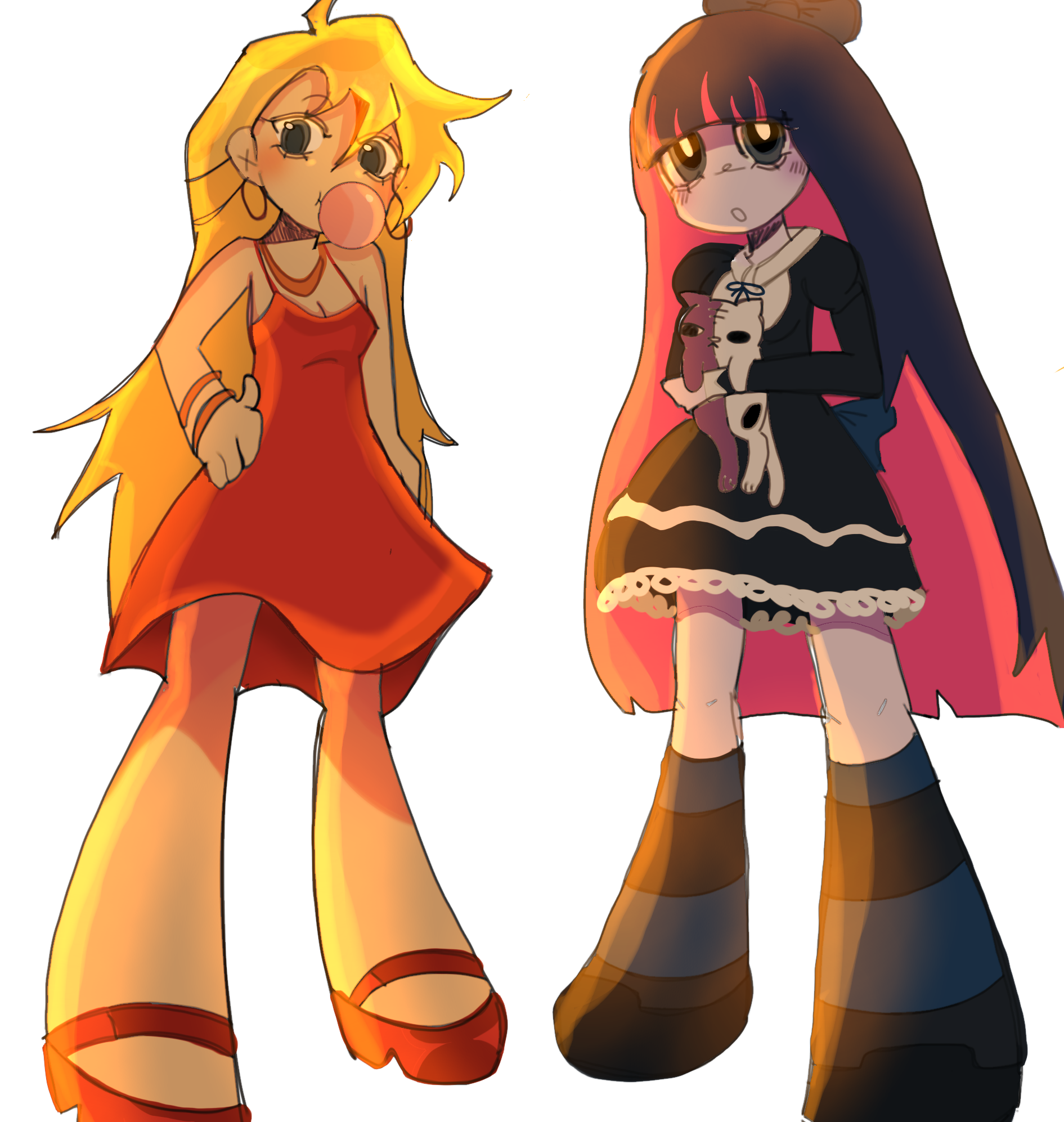 panty and stocking - ibisPaint