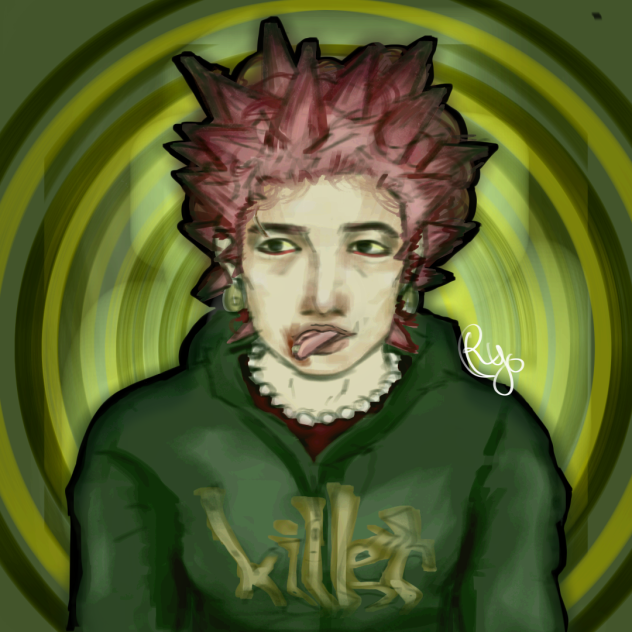 Spiky guy - ibisPaint