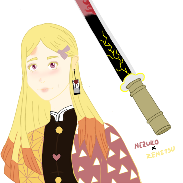 Zenitsu X Nezuko - ibisPaint