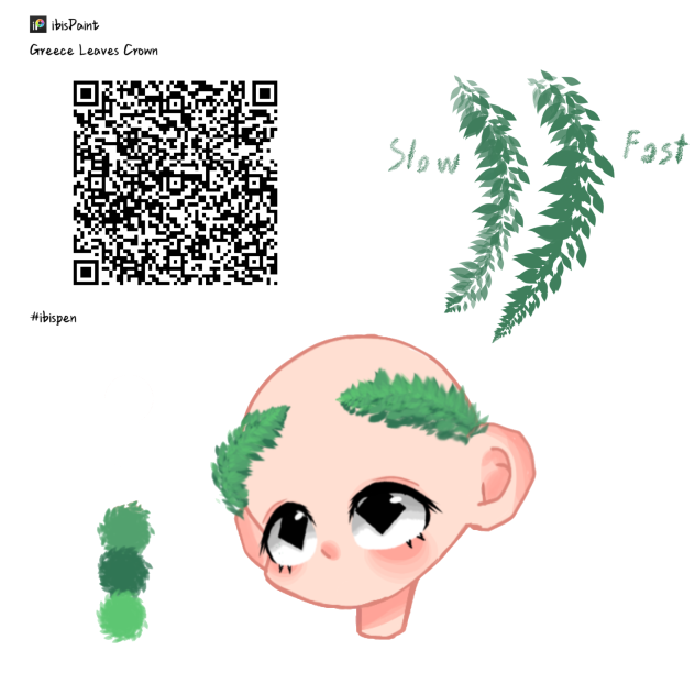 Leaves brush - ibisPaint