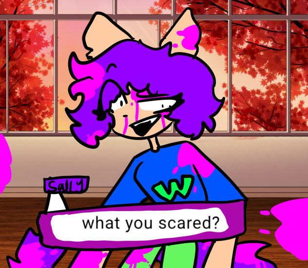 what are you scared lol - ibisPaint