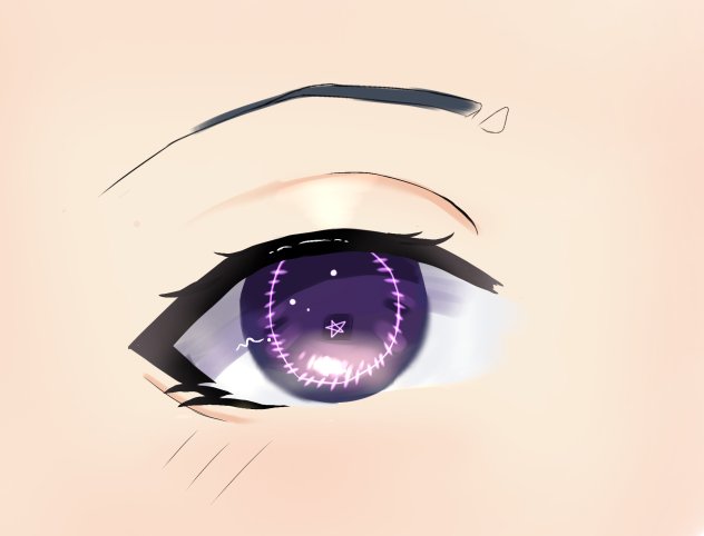 Trying Ale's Eye Tutorial - ibisPaint