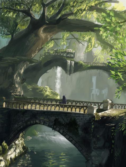 Cool bridge - ibisPaint