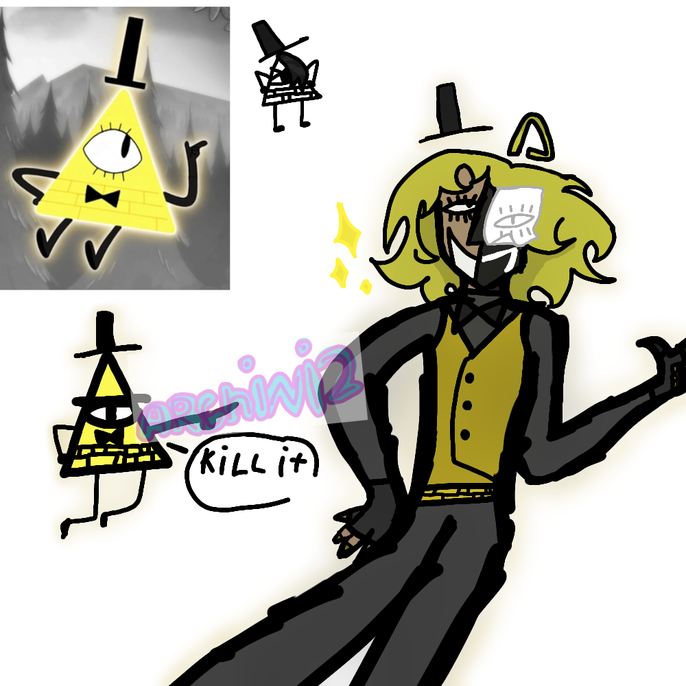 Bill cipher - ibisPaint