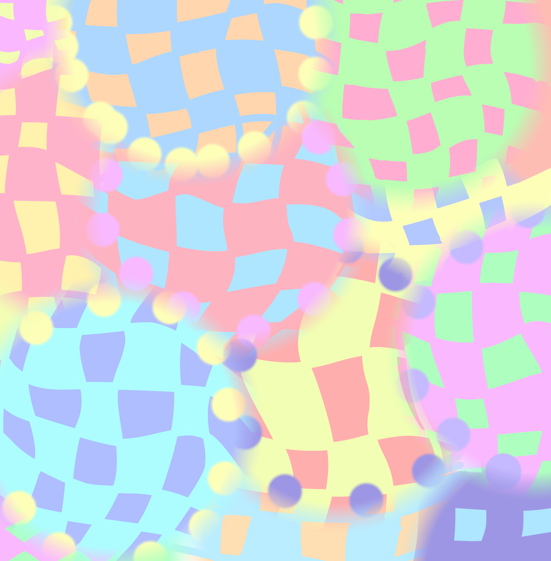 Y2K pattern colorful (square) - ibisPaint