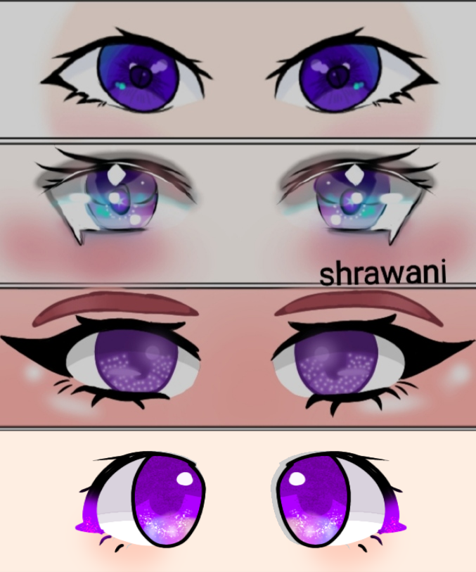 Violet eye collab - ibisPaint