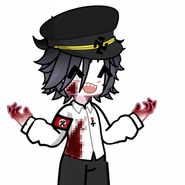 nazi Germany countryhuman but human form - ibisPaint