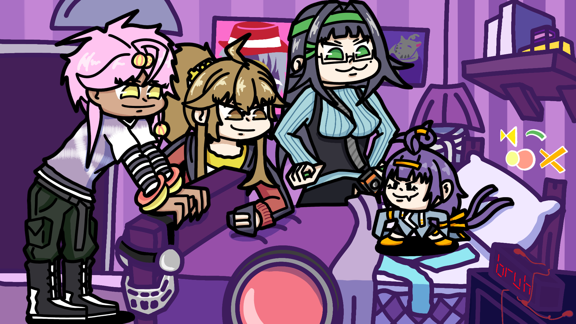 「FNF Power Hour」 - ibisPaint