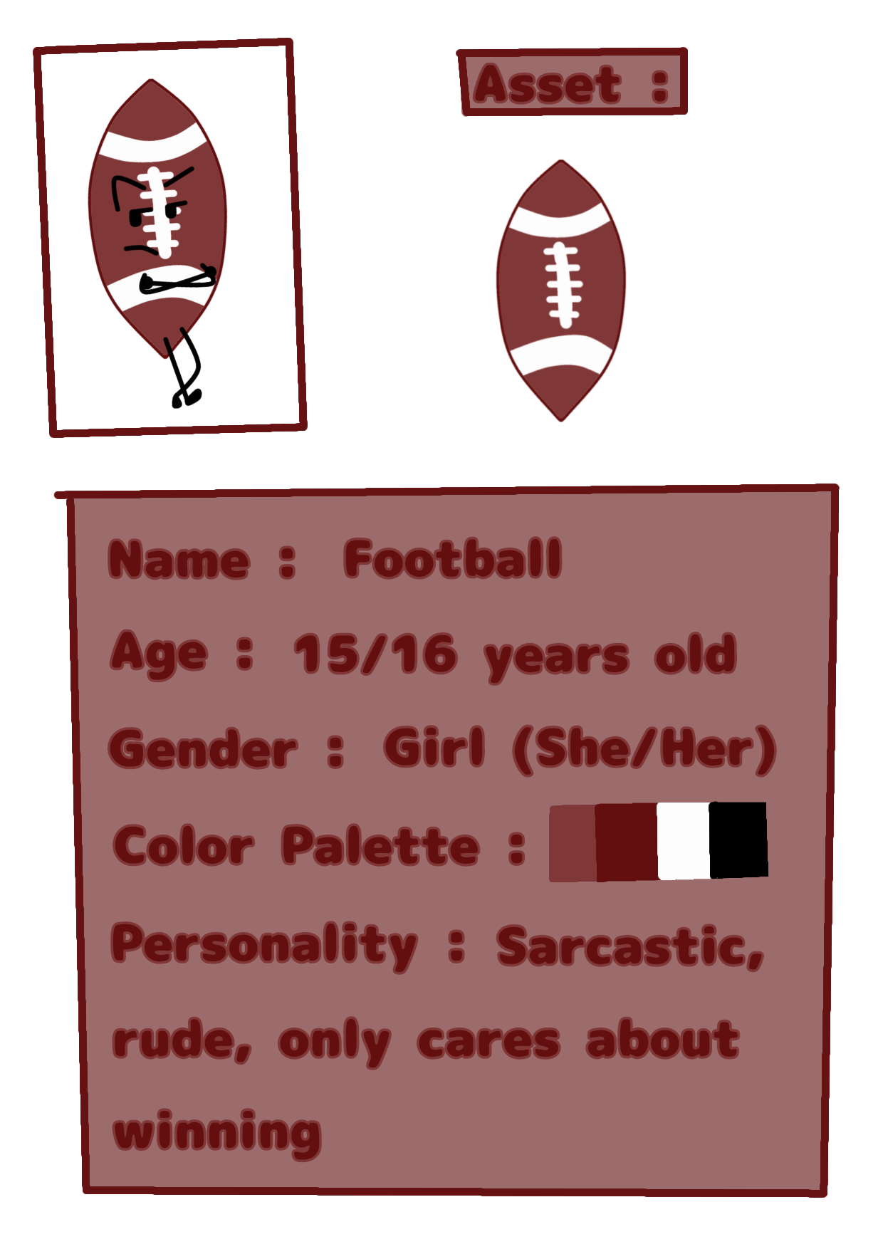 Presenting my OCs #3 (Football) - ibisPaint