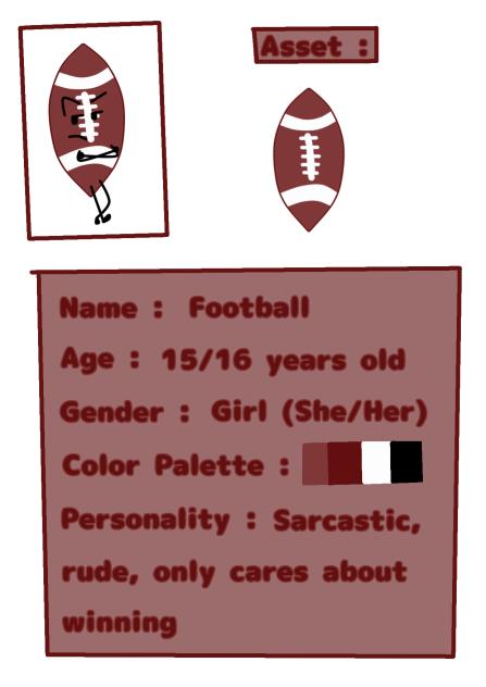 Presenting my OCs #3 (Football) - ibisPaint