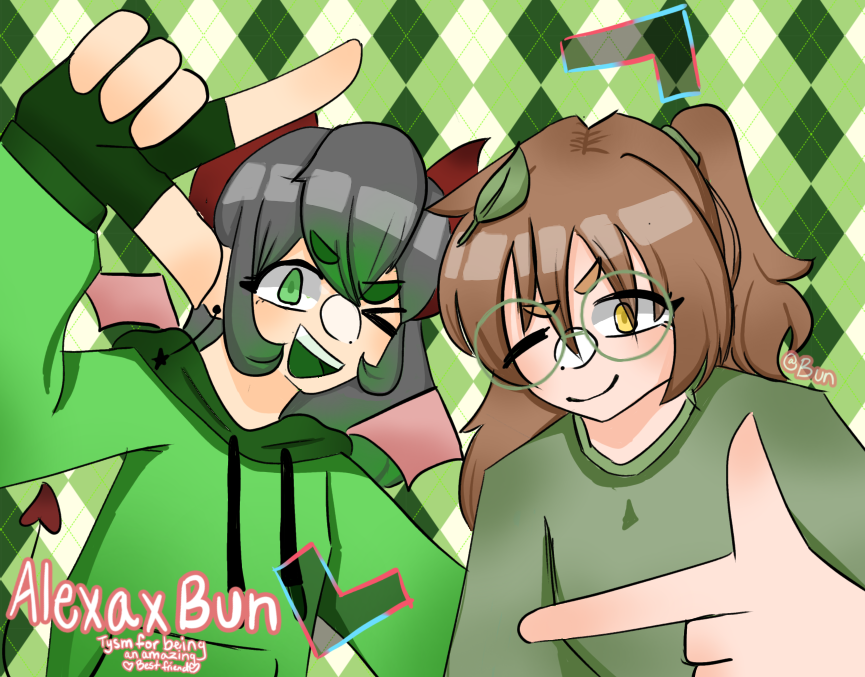 Bun and Alexa! - ibisPaint