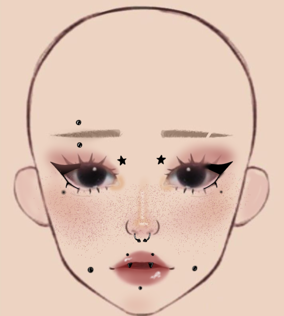 my makeup - ibisPaint