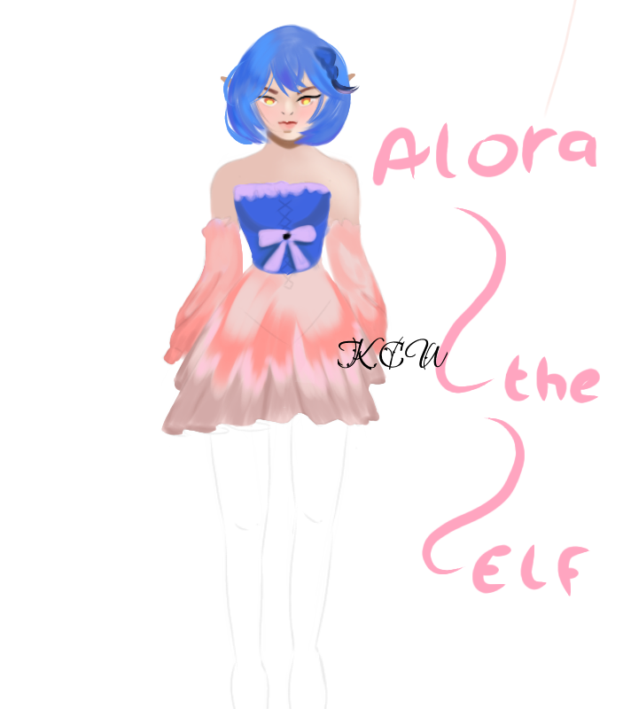 My OC Alora - ibisPaint