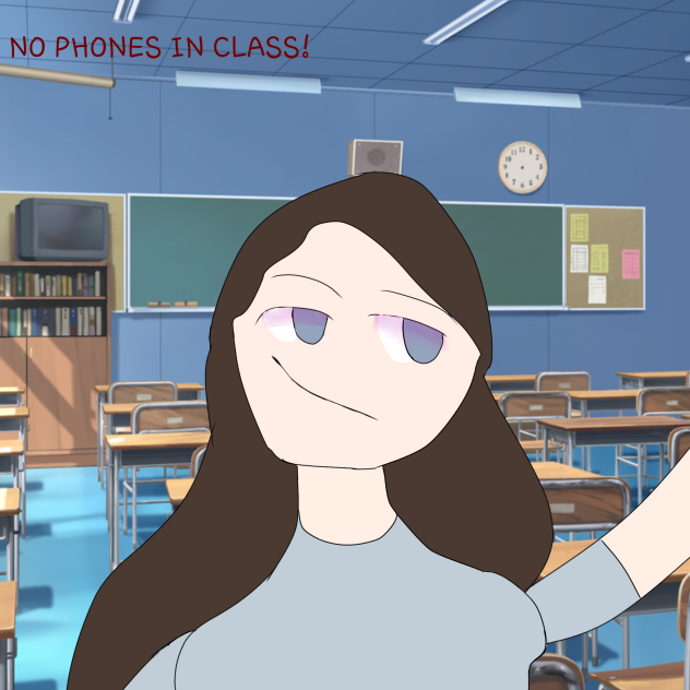 No phones aloud - ibisPaint