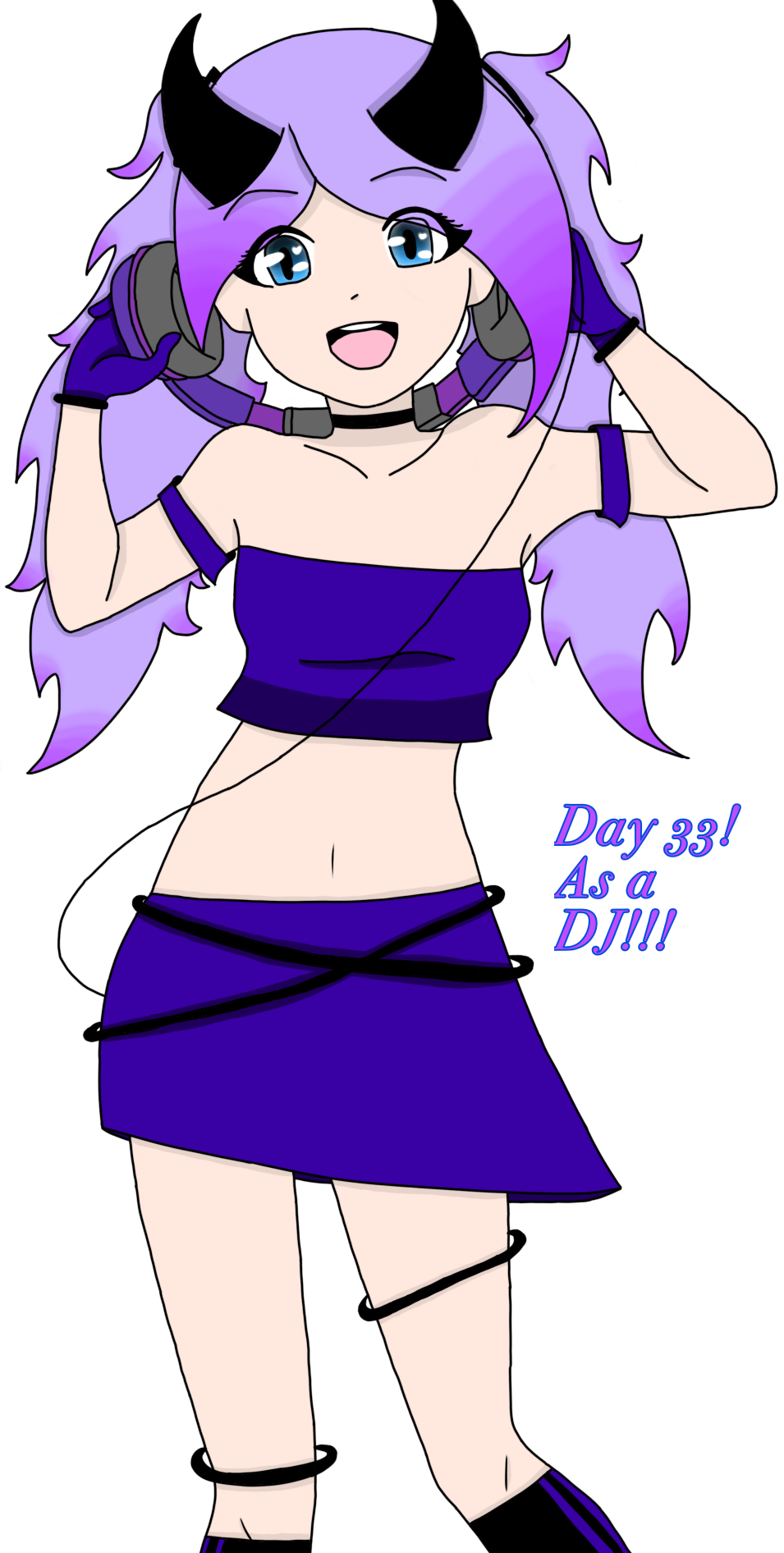 Day 33! As a DJ!! - ibisPaint