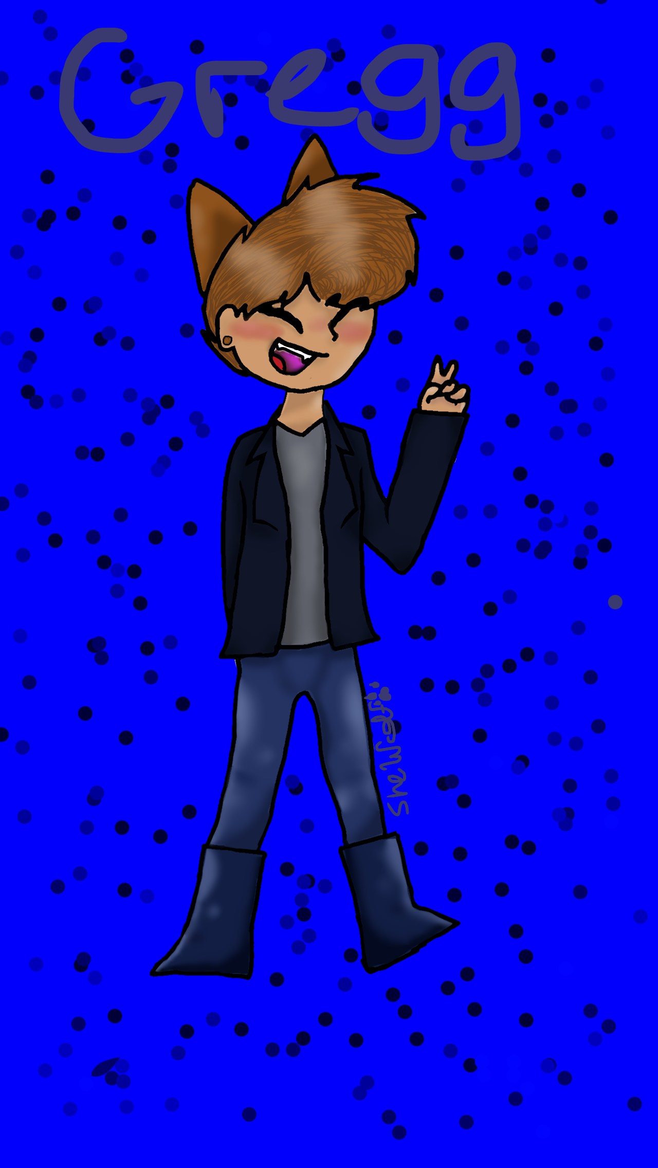 {NITW Speedpaint} Human Gregg [No Base] - ibisPaint