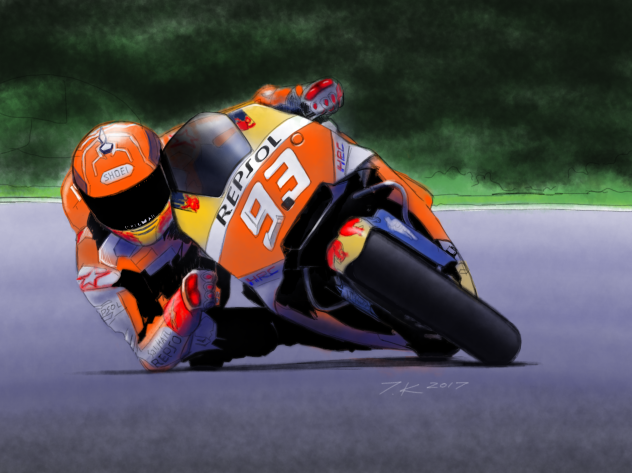 MotoGP #93 2017 - ibisPaint