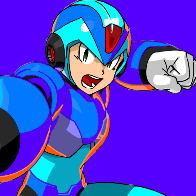 megaman x - ibisPaint