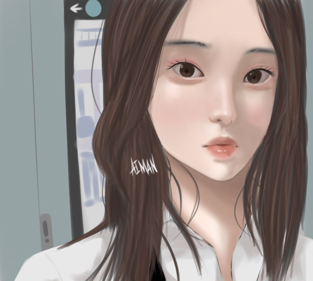 Potrait practice - ibisPaint