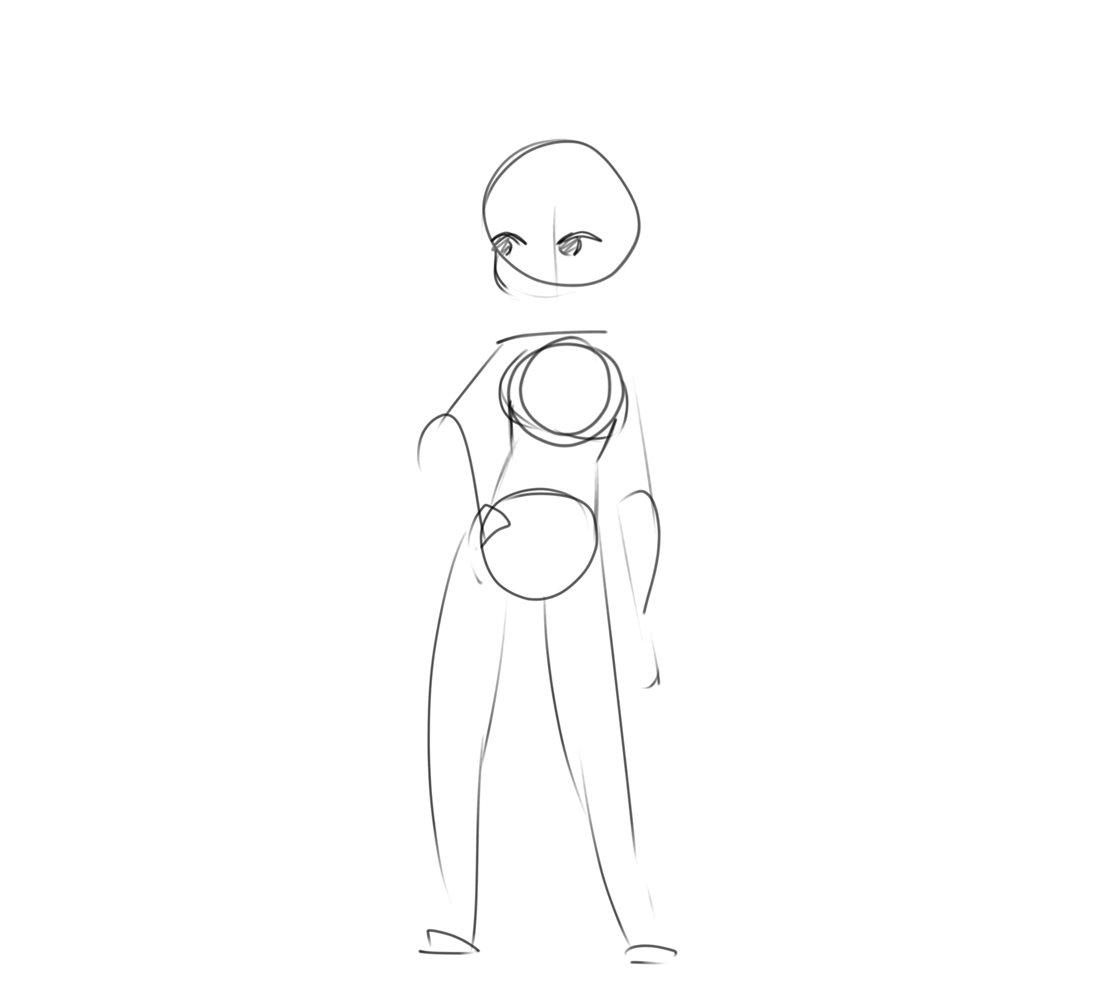 stand, move, stand - ibisPaint