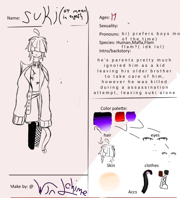 oc for taushis Assassin - ibisPaint