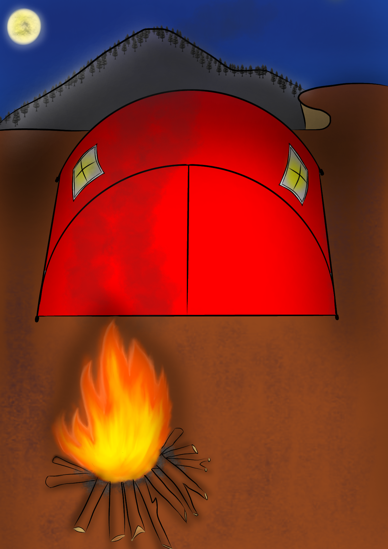 camping - ibisPaint